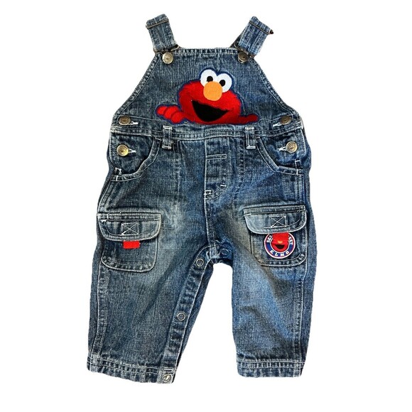 Sesame Street | Bottoms | Vintage Y2k Kids Sesame Street Elmo Jean ...